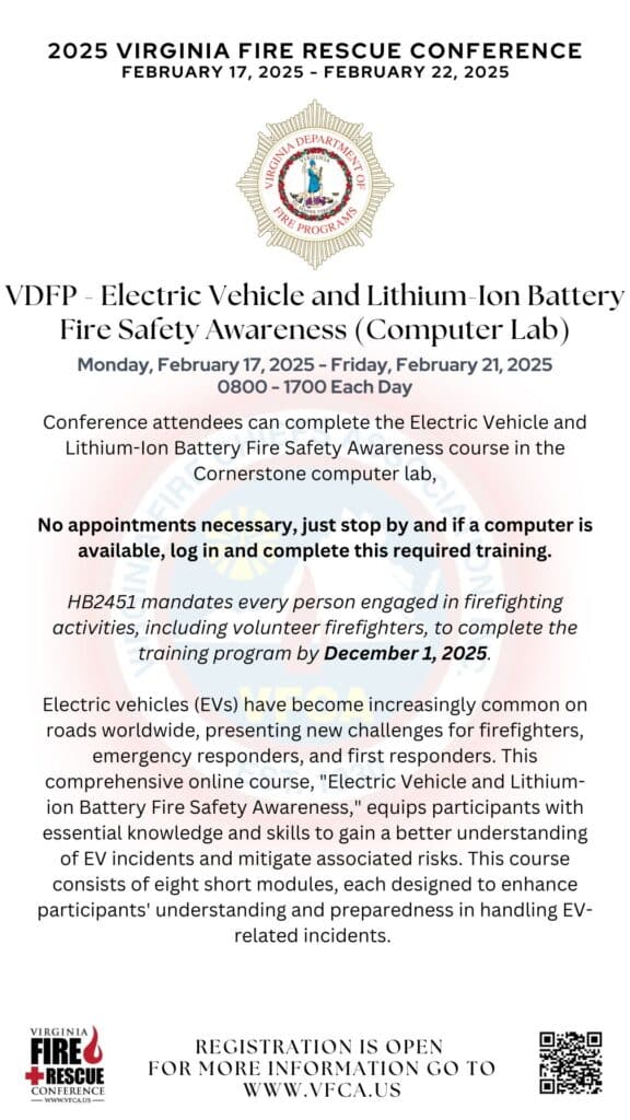 FEATURED COURSES - Virginia Fire Chiefs Association